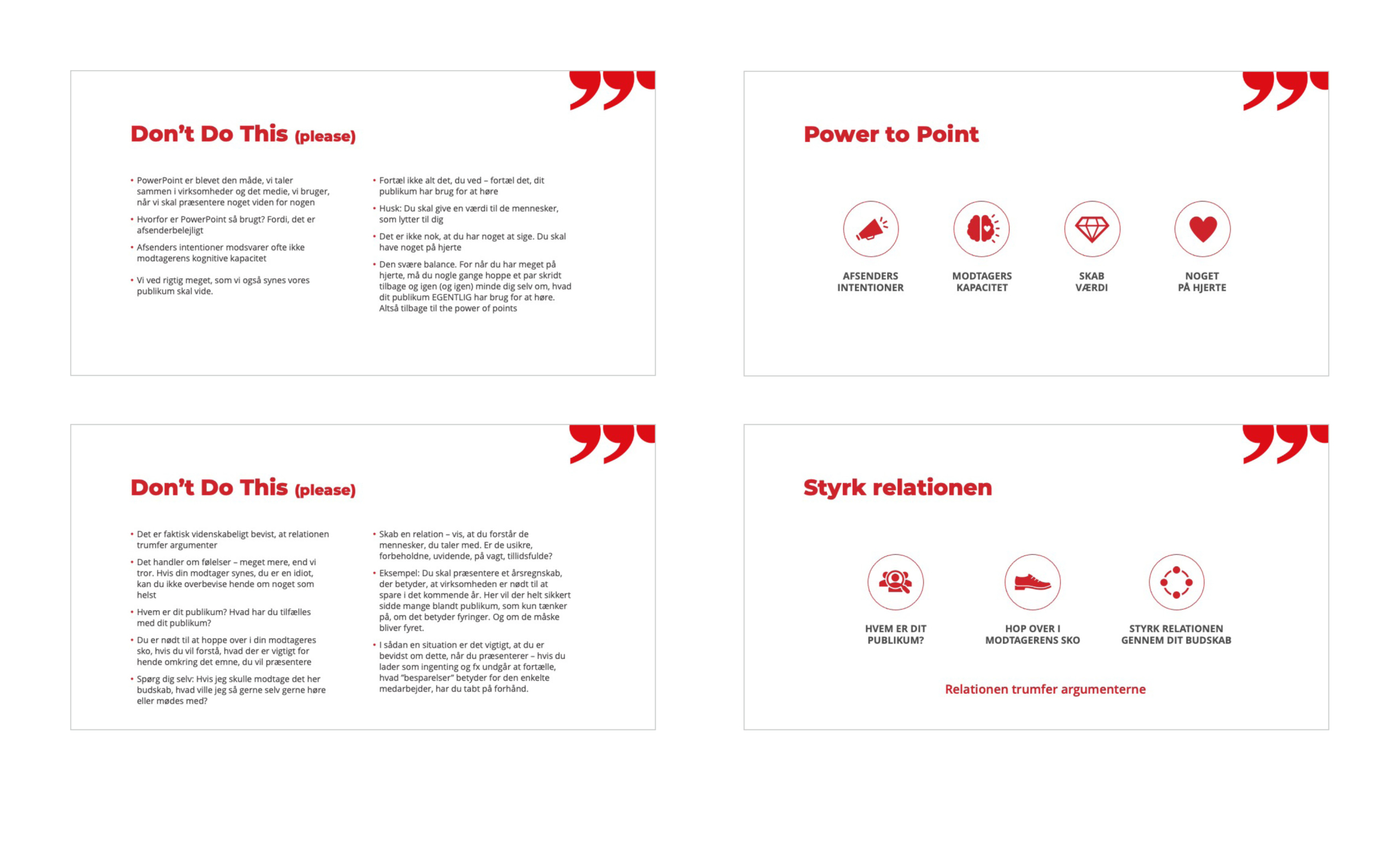 Sådan husker dine modtagere din PowerPoint-præsentation